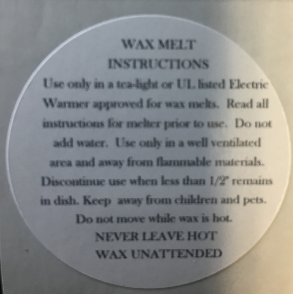 Warning Labels – Keystone Candle Supply